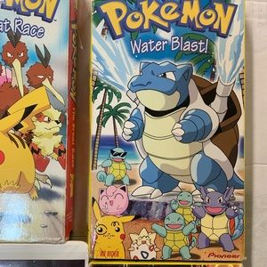 Pokemon | Media | Pokemon Vhs Bundle 4 Movies | Poshmark